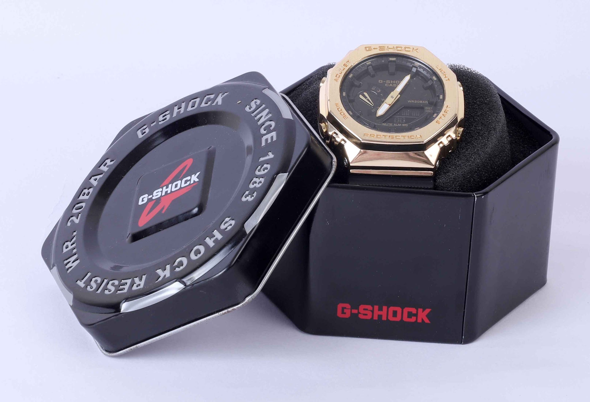 G-SHOCK Radiant Amber Luxe Series Analog-Digital Watch – DROP'S STORE